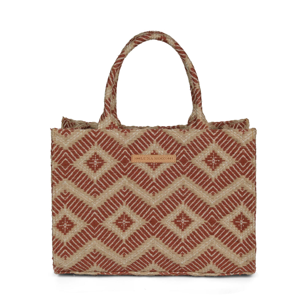 Big Tote - La Rambla - Terracotta – Luna Moon Studios EU