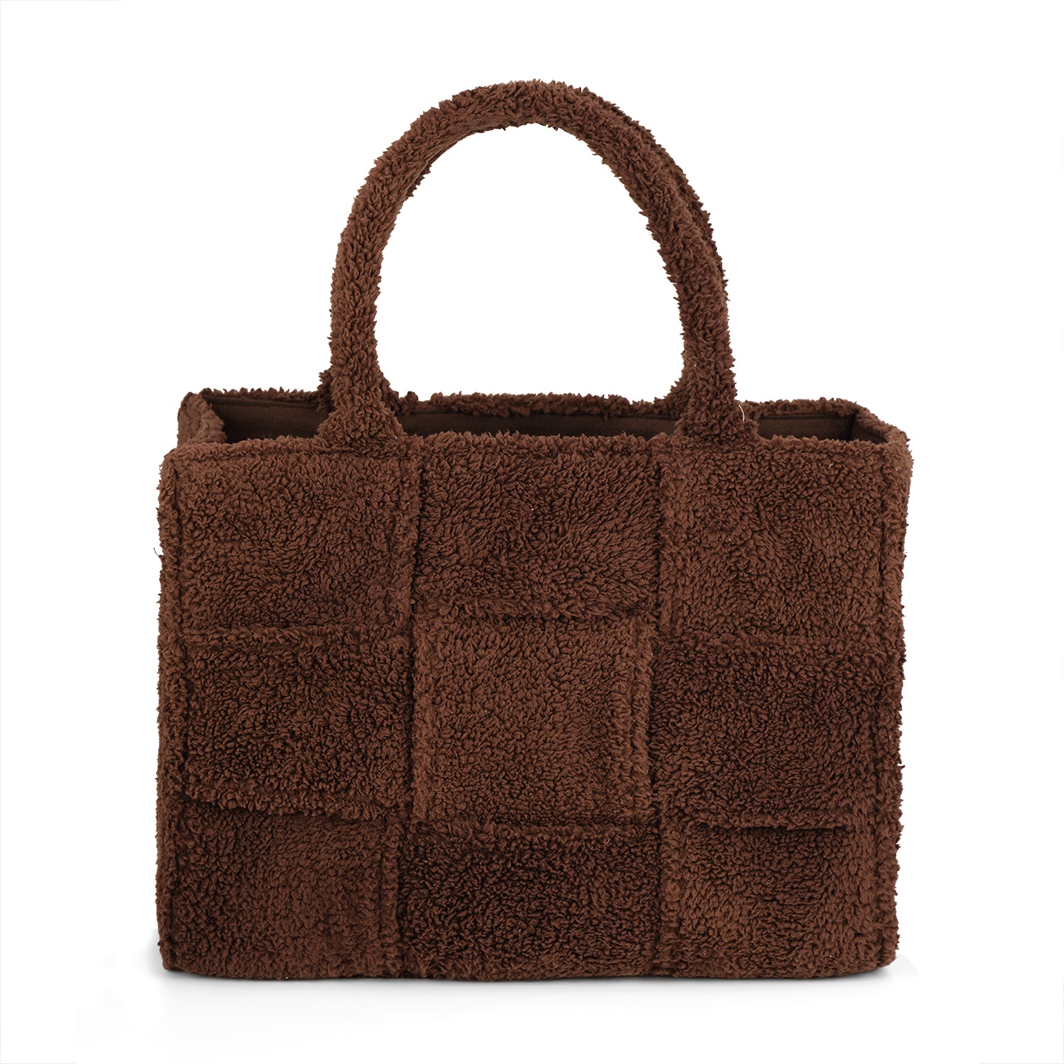 Mellemstor Tote-taske - Cervino - Kaffecikorie
